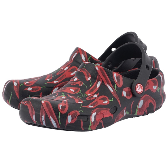 CROCS | Shoes | Crocs Black Bistro Peppers Work Clogs | Poshmark
